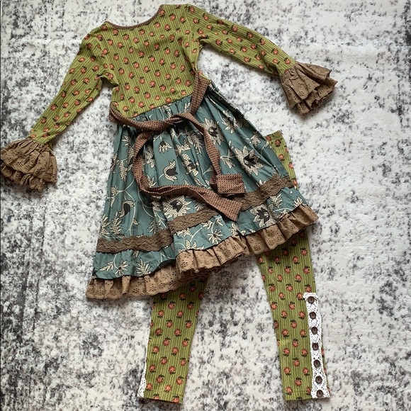 Mustard Pie | Matching Sets | Girls Mustard Pie 2pc Outfit | Poshmark